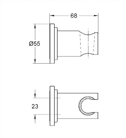 セナ固定フック｜製品情報｜GROHE(グローエ)｜キッチン水栓・洗面水栓・浴室水栓・シャワーヘッド